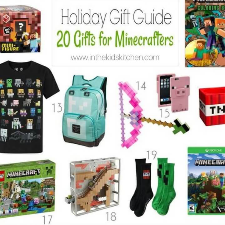 20 Totally Awesome Minecraft Gift Ideas for Kids - In the Kids' Kitchen