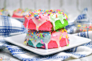 "Unicorn Poop" Rainbow Donuts - In the Kids' Kitchen