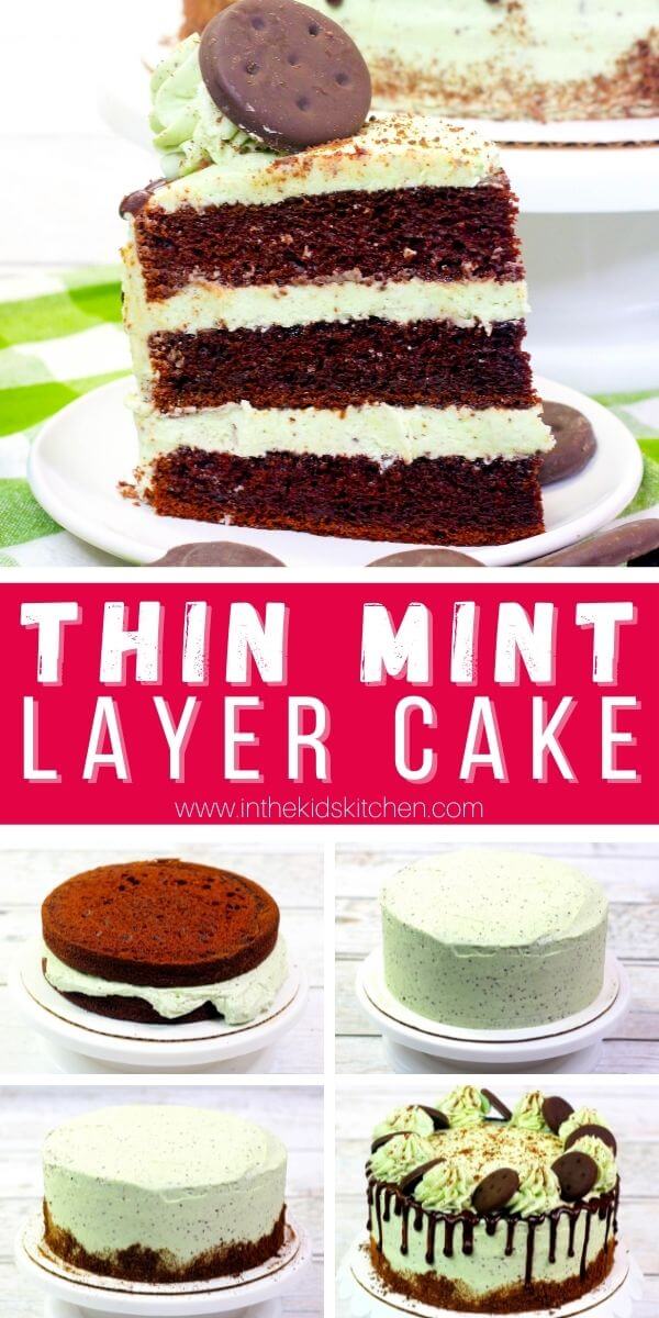 Thin Mint Cake Recipe - In the Kids' Kitchen