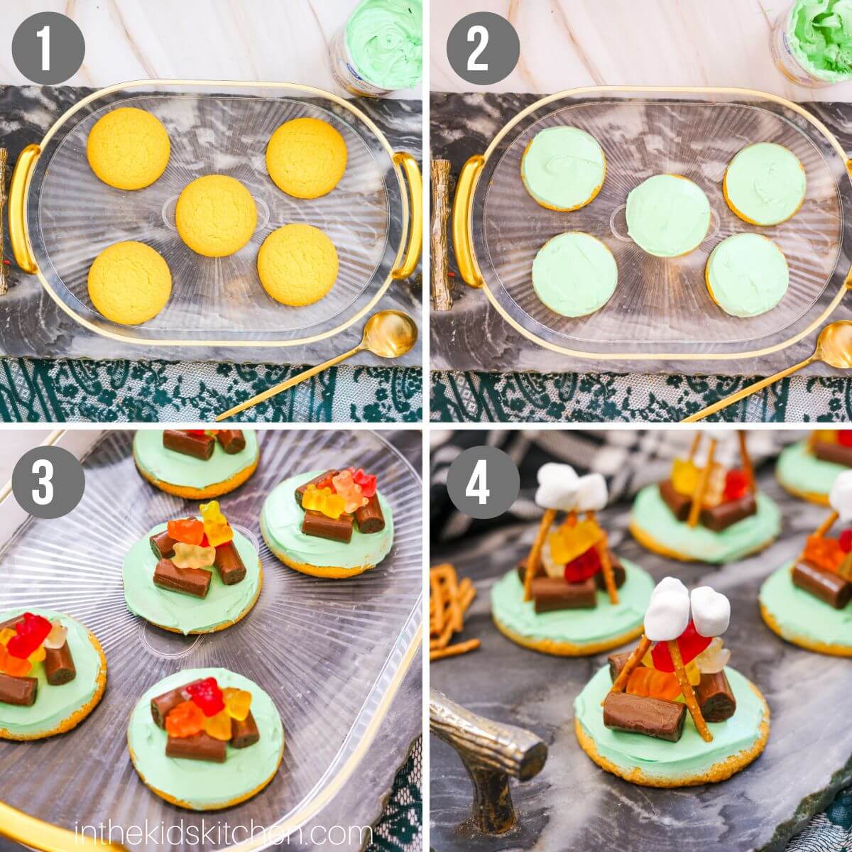 Campfire Sugar Cookies - In the Kids' Kitchen